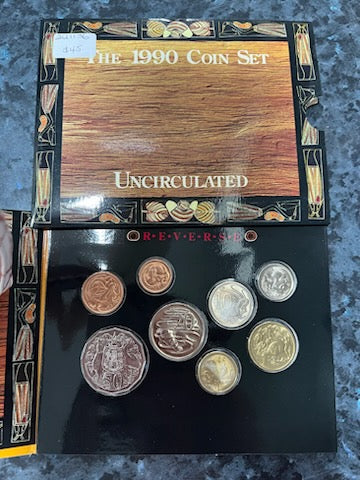Royal Australian Mint The 1990 Coin Set Uncirculated