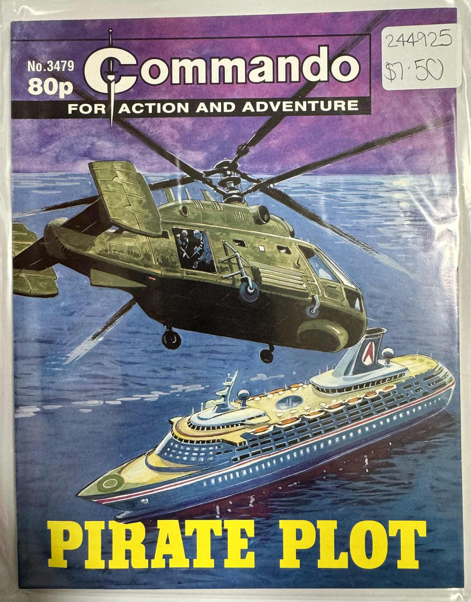 Commando Comic No.3479 Pirate Plot