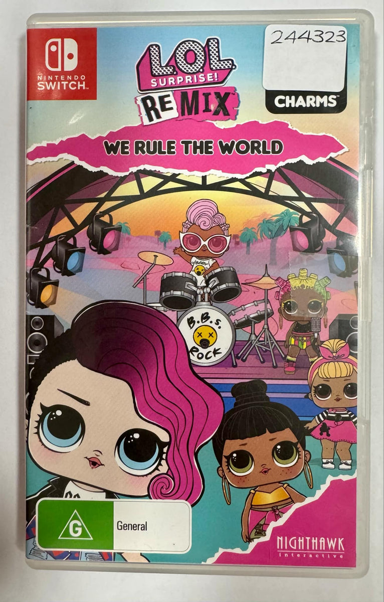 LOL Surpise Remix We Rule The World Nintendo Switch Game