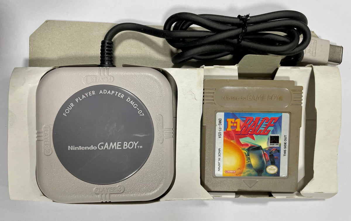 Nintendo Gameboy F-1 Race With 4 Player Adapter