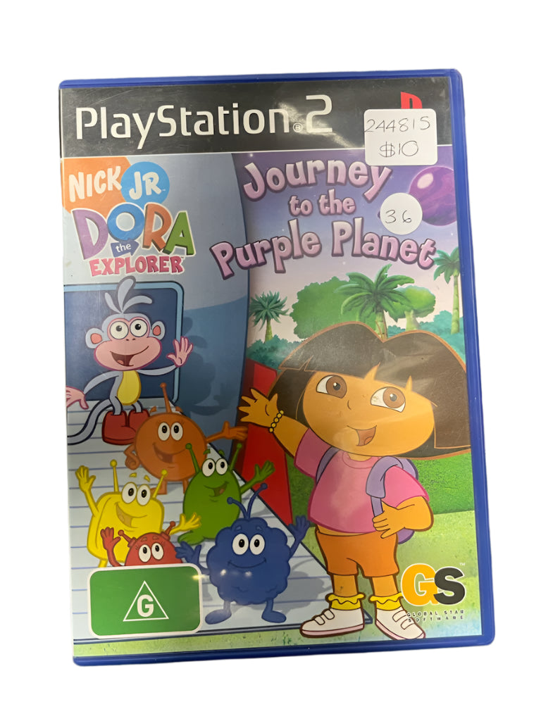 Dora the Explorer Journey to the Purple Planet PS2 Game