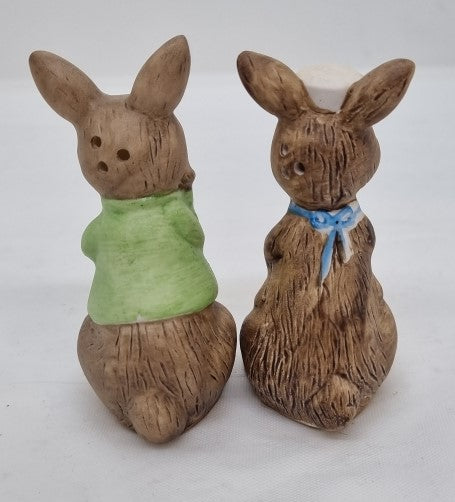 Rabbit Salt and Pepper Shakers