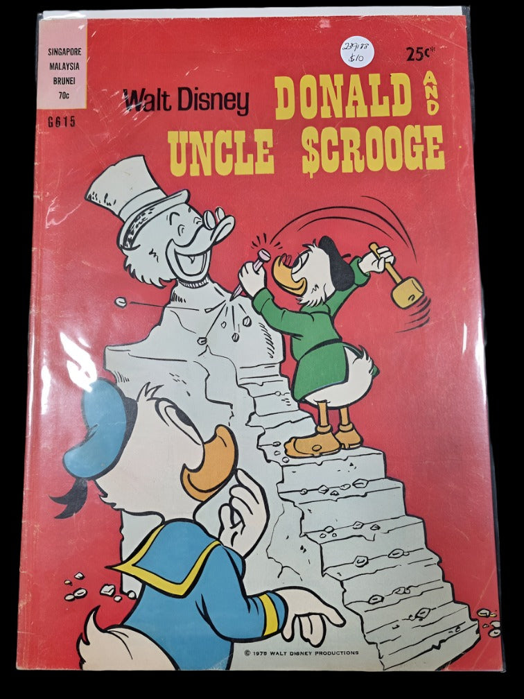 Comic Walt Disney Donald and Uncle Scrooge G615