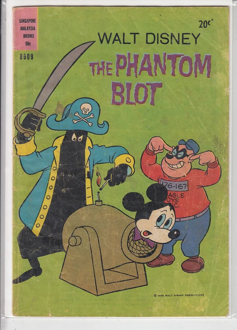Comic Walt Disney The Phantom Blot G609