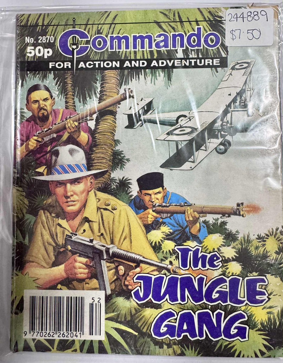 Commando Comic No.2870 The Jungle Gang