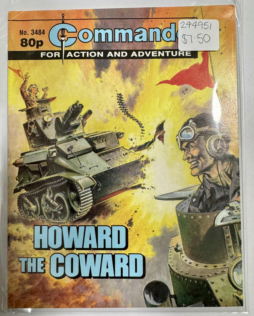 Commando Comic No.3484 Howard The Coward